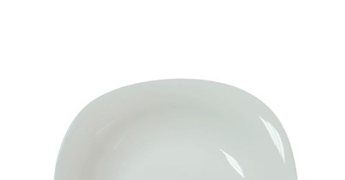 Đĩa thủy tinh vuông 225 Diva Ivory A.S (La Opala) cao cấp | Sapakitchen